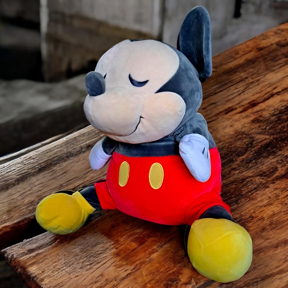 Disney | Toys | Large Mickey Mouse Cuddleez Plush Stuffed Animal Large ...